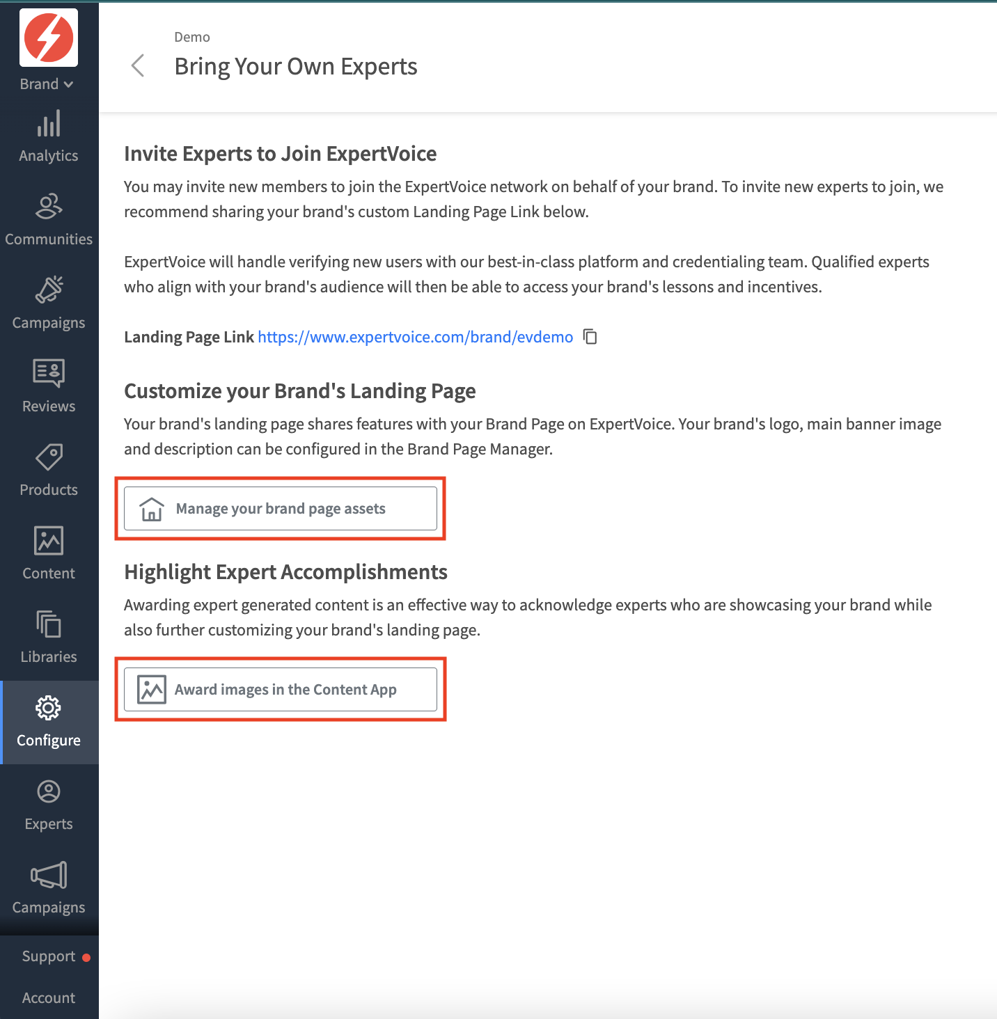How brands can refer new members to ExpertVoice – ExpertVoice Advocacy Help