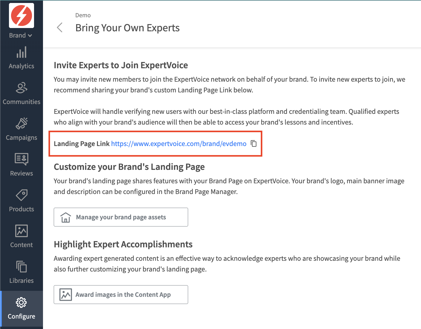 How brands can refer new members to ExpertVoice – ExpertVoice Advocacy Help