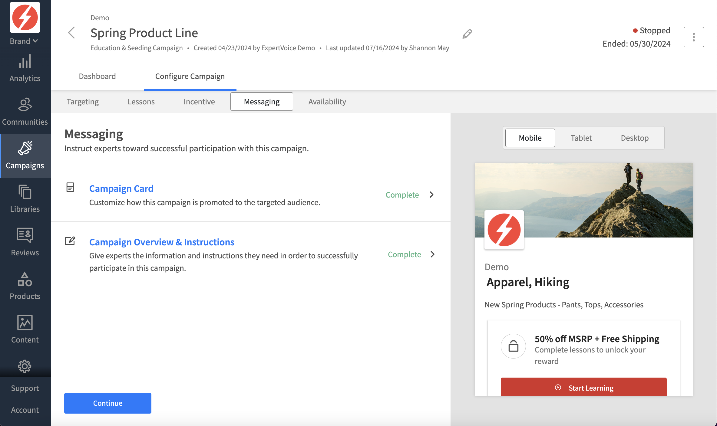 Understanding Seeding Campaigns – ExpertVoice Advocacy Help